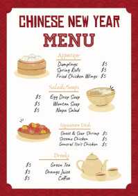 Chinese Food Menu Template | PosterMyWall