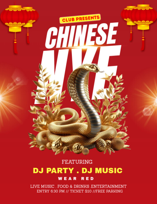 chinese new year post Template | PosterMyWall