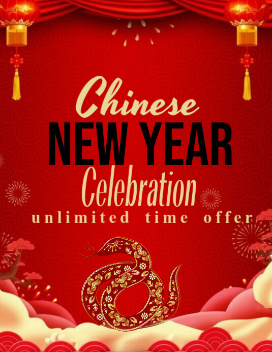 chinese new year post Template | PosterMyWall