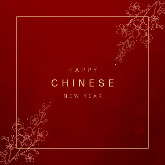 Chinese New year post Template | PosterMyWall