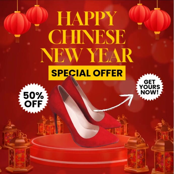 Chinese Newyear Special Offer Template | PosterMyWall