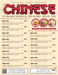 CHINESE RESTAURANT Template | PosterMyWall