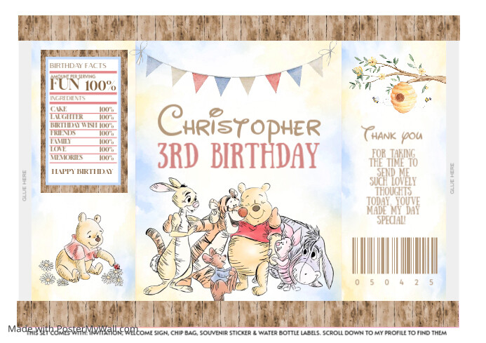 Chip bag Template | PosterMyWall