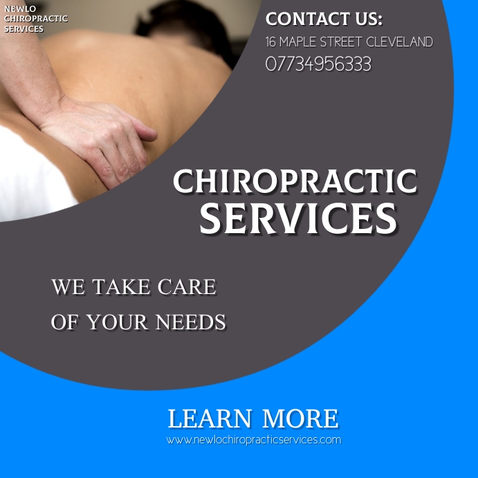 Chiropractic Advertising Template | PosterMyWall