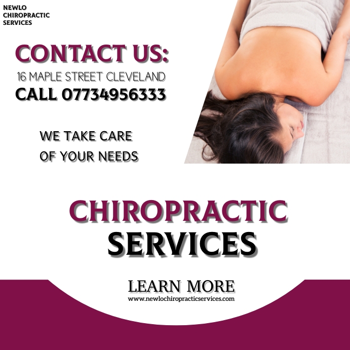 Chiropractic Advertising Template | PosterMyWall
