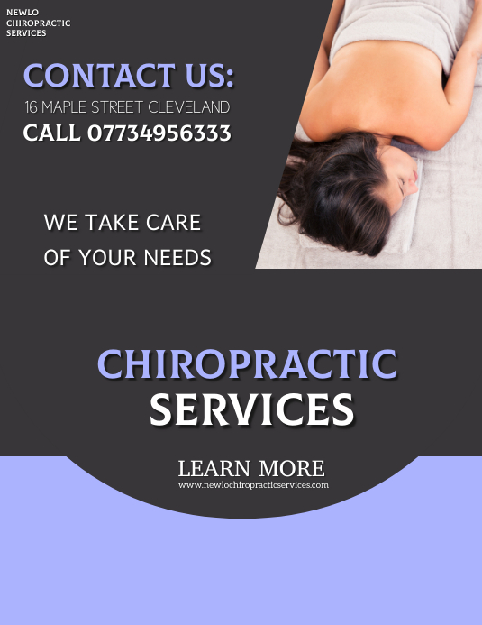 Chiropractic Advertising Template | PosterMyWall