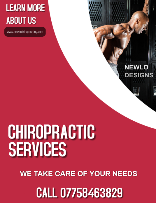 Copy of Chiropractic Advertising Flyer Template | PosterMyWall