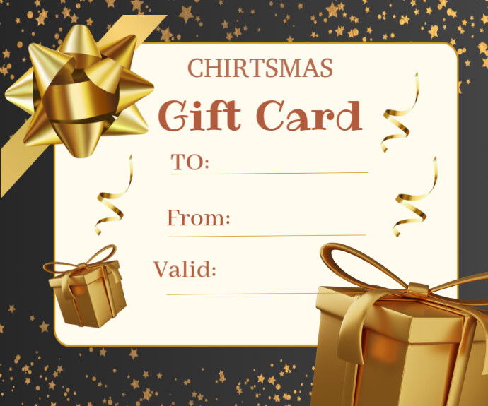 chirtsmas gift card Template | PosterMyWall