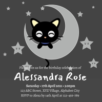 Chococat Birthday Invitation Template | PosterMyWall
