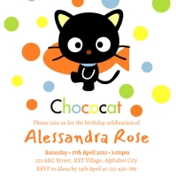 Chococat Birthday Invitation Template | PosterMyWall