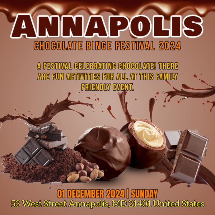 Copy of Chocolate Binge Festival Instagram Post | PosterMyWall