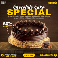 Cake Template Ads | PosterMyWall