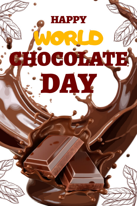 Chocolate Day Template | PosterMyWall
