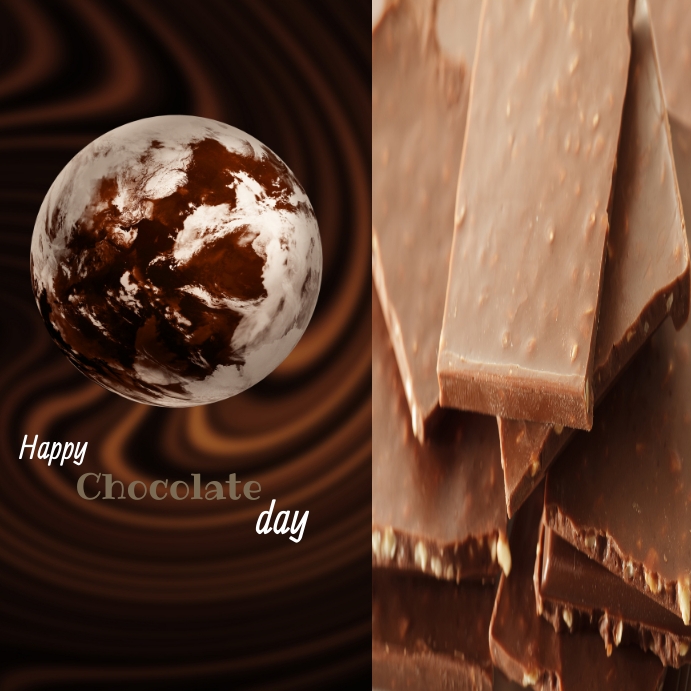 Chocolate day Template | PosterMyWall