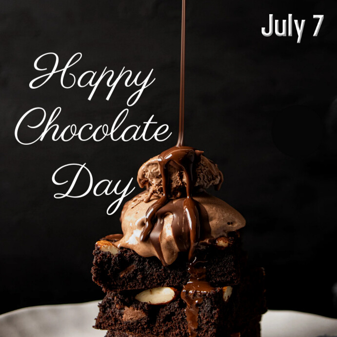 Chocolate day Template | PosterMyWall