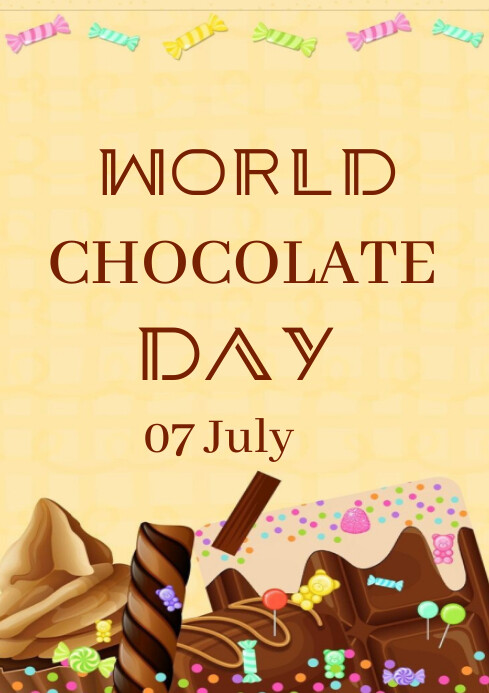 Chocolate day Template | PosterMyWall