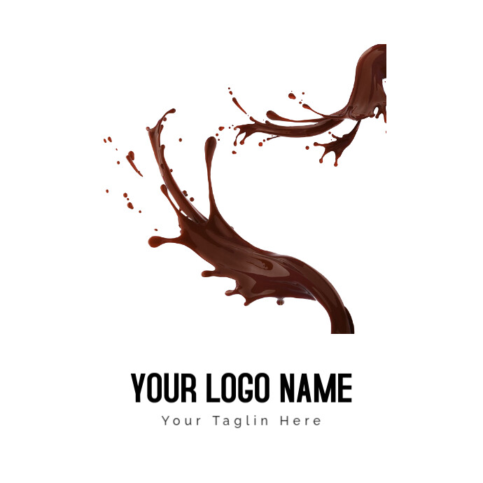 Chocolate Drink Logo Template | PosterMyWall