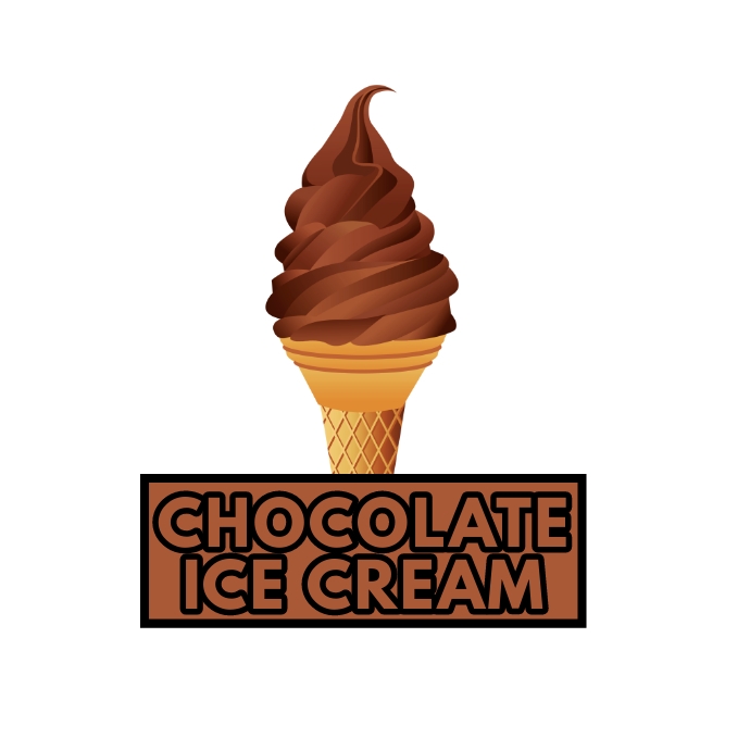 Plantilla de CHOCOLATE ICE CREAM LOGO | PosterMyWall