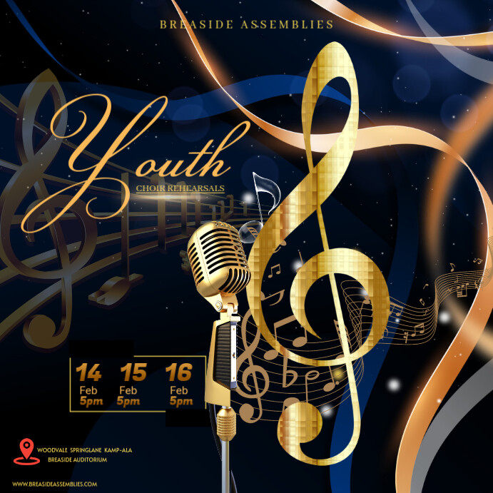 CHOIR Template | PosterMyWall