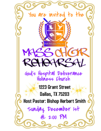 175+ Free Templates for 'Choir rehearsal' | PosterMyWall