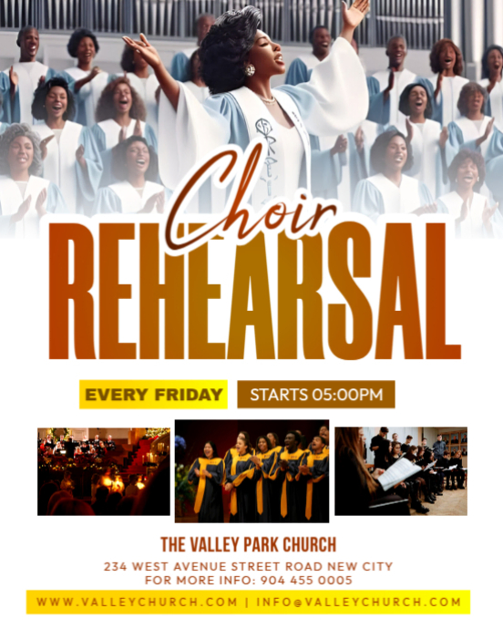 Choir Rehearsal Singing Church Group Vocals Practice Training Lessons ...