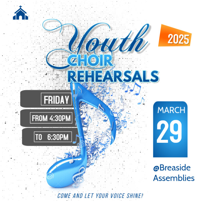 Copy of choir rehearsals | PosterMyWall