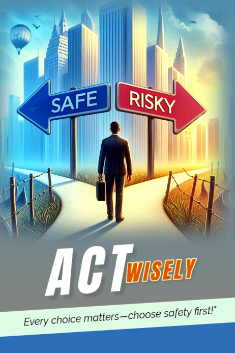 Copy of Choose wisely | PosterMyWall