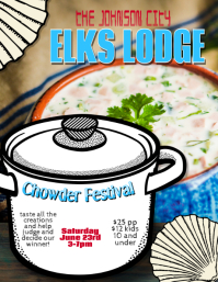 Chili Cook Off Signup List Template | PosterMyWall