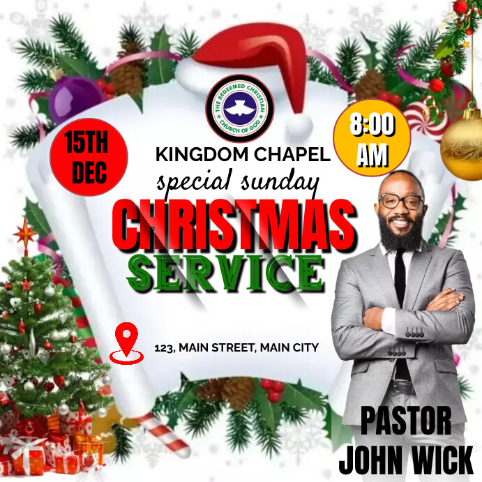 chrismas flyer (7) | PosterMyWall
