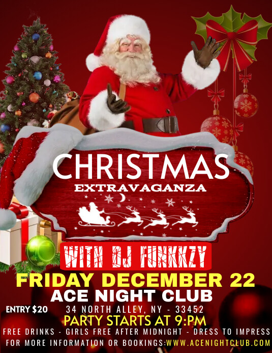 Copy of Chrismas Flyer | PosterMyWall