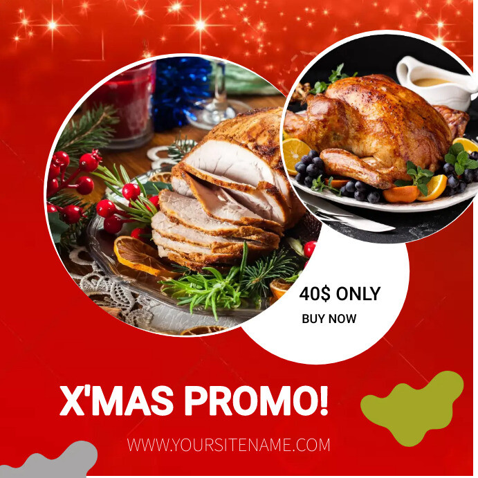 Chrismas Offer, New Year Offer Template | PosterMyWall