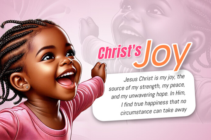 Christ's joy Template | PosterMyWall
