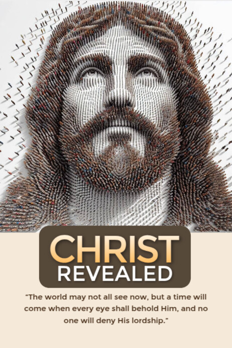 Christ reveal Template | PosterMyWall
