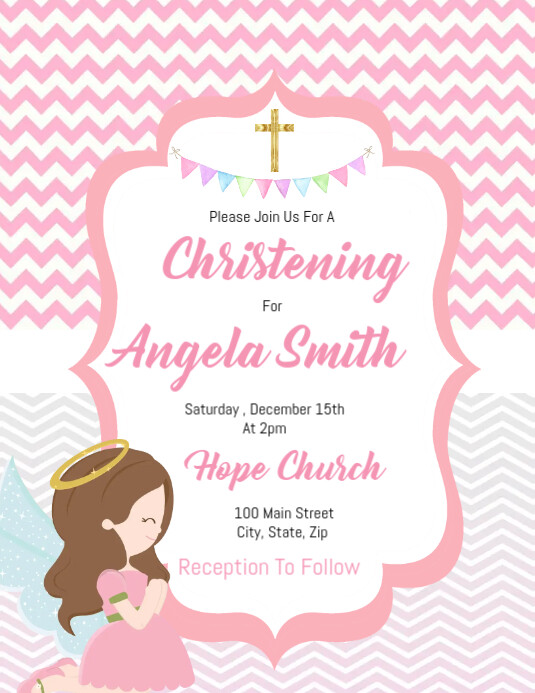 Christening | PosterMyWall