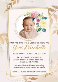 Christening Template | PosterMyWall