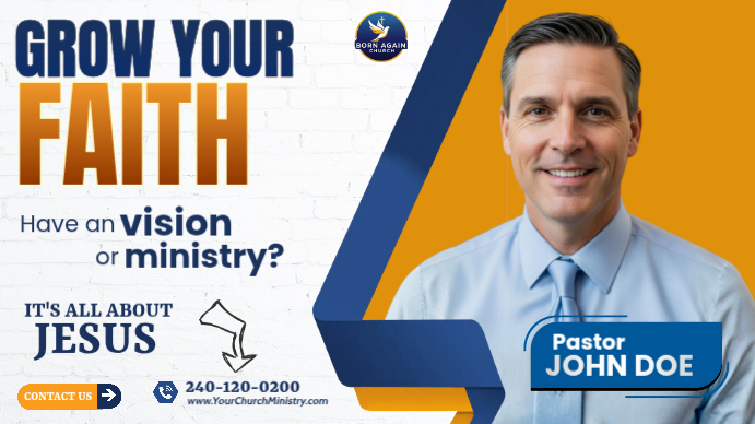 Christian Faith Thumbnail Template | PosterMyWall