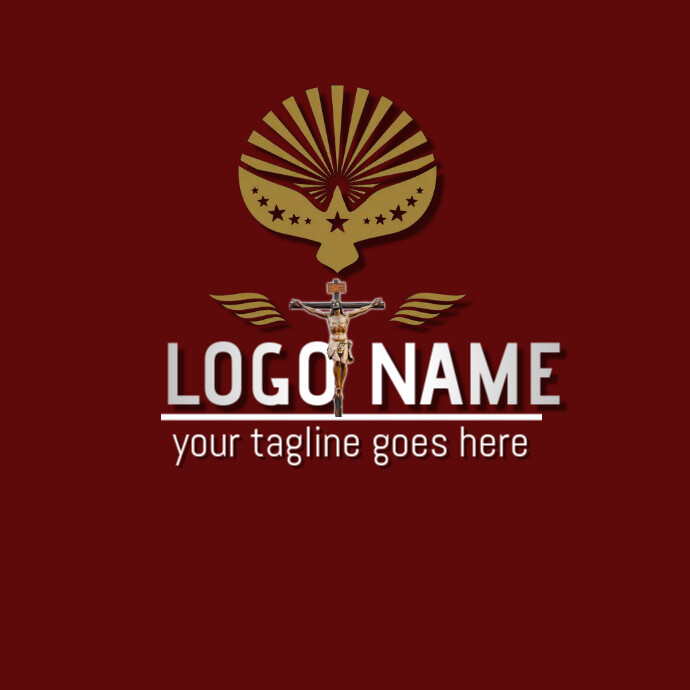 christian logo,jesus logo,christian logo Template | PosterMyWall