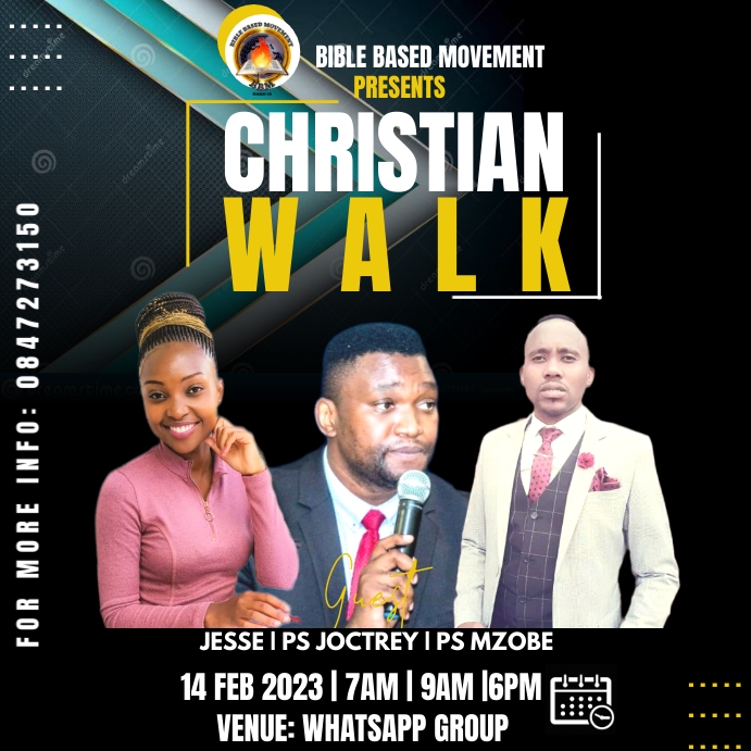 Copy of CHRISTIAN WALK FLYER (3) | PosterMyWall