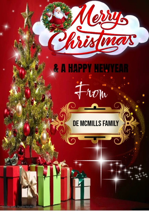 Plantilla de Navidad | PosterMyWall