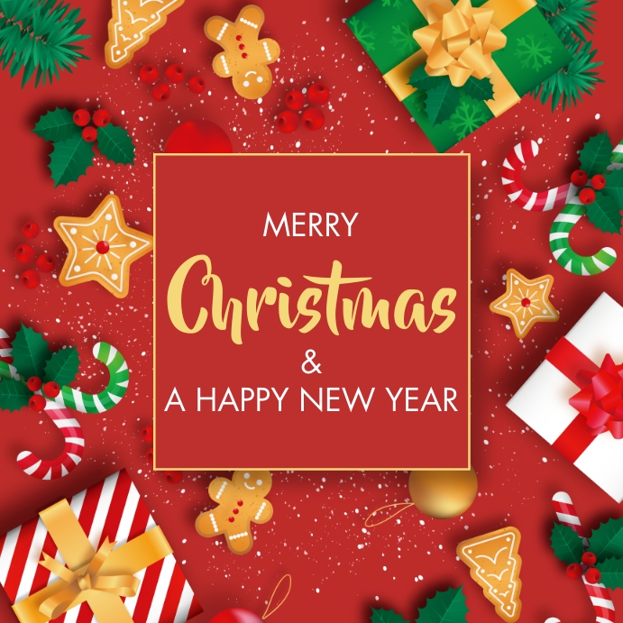 Christmas, Greeting Card Template | PosterMyWall