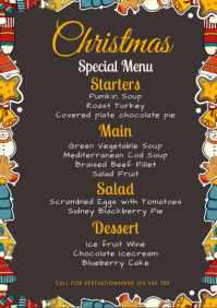 Christmas,Christmas retail,menu Template | PosterMyWall