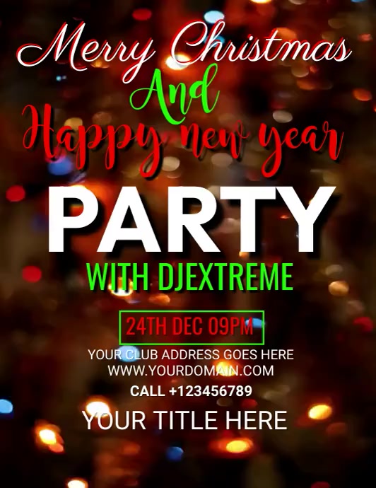 Christmas (1) Template | PosterMyWall