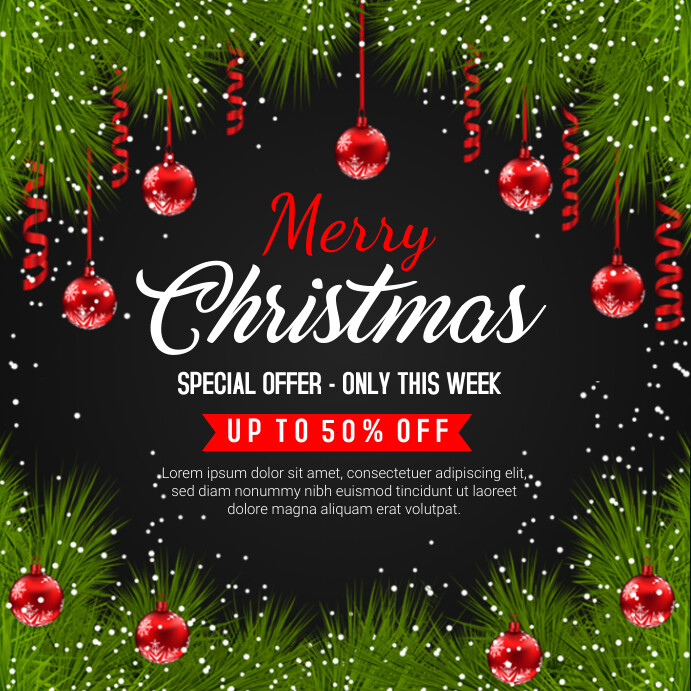 Christmas (1) Template | PosterMyWall