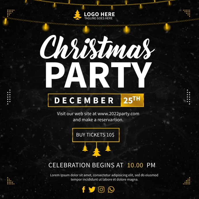 Christmas Ads Design Templates | PosterMyWall