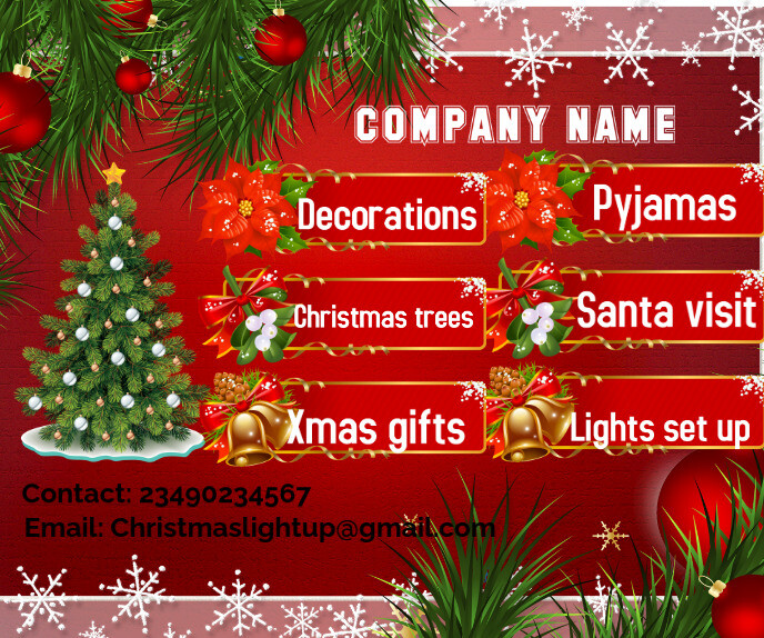 Christmas ads template | PosterMyWall