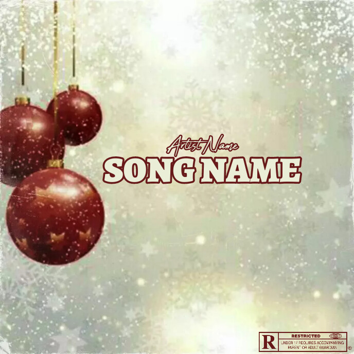 Christmas Album Cover music art mixtape rap Template | PosterMyWall