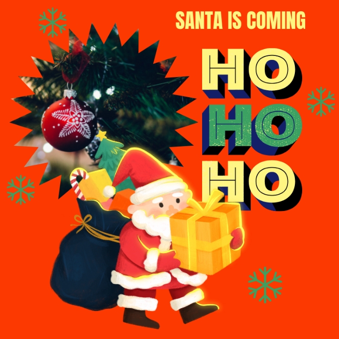 CHRISTMAS AND SANTA GIFT TEMPLATE | PosterMyWall