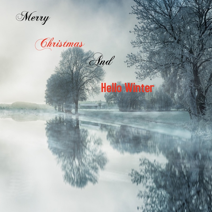 Christmas and winter instagram post Template | PosterMyWall