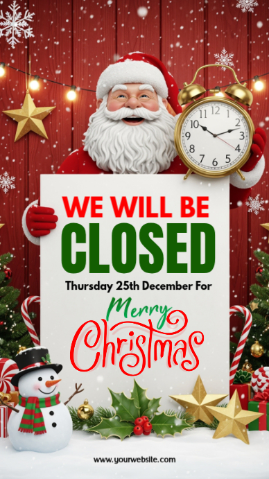 Christmas Announcement Template | PosterMyWall