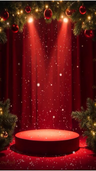 Christmas background / back drop Template | PosterMyWall